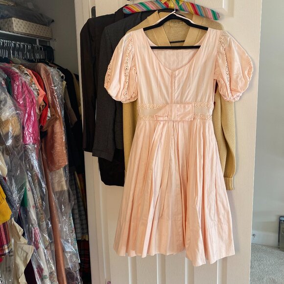 Dresses | 195s Jr Flair Sportlane Ballet Blush Dress | Poshmark